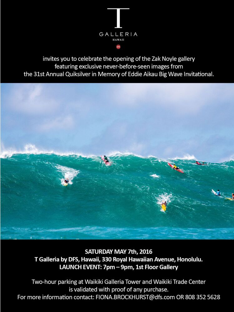 This man was out taking water shots of the Eddie Aikau: for 8 hours ...