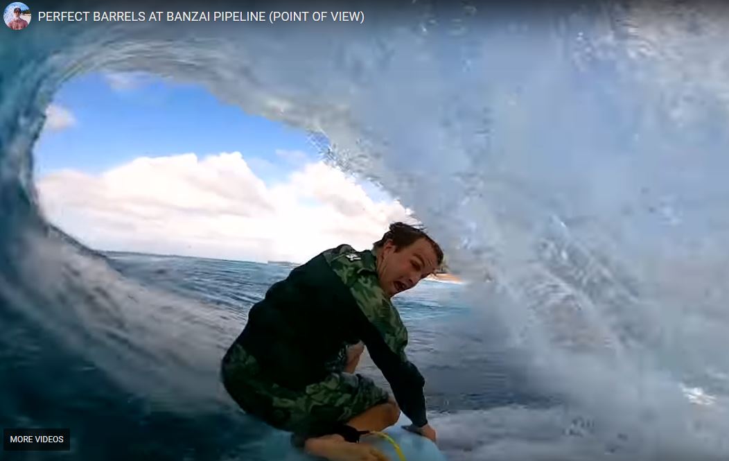 PERFECT BARRELS AT BANZAI PIPELINE | Surf News Network