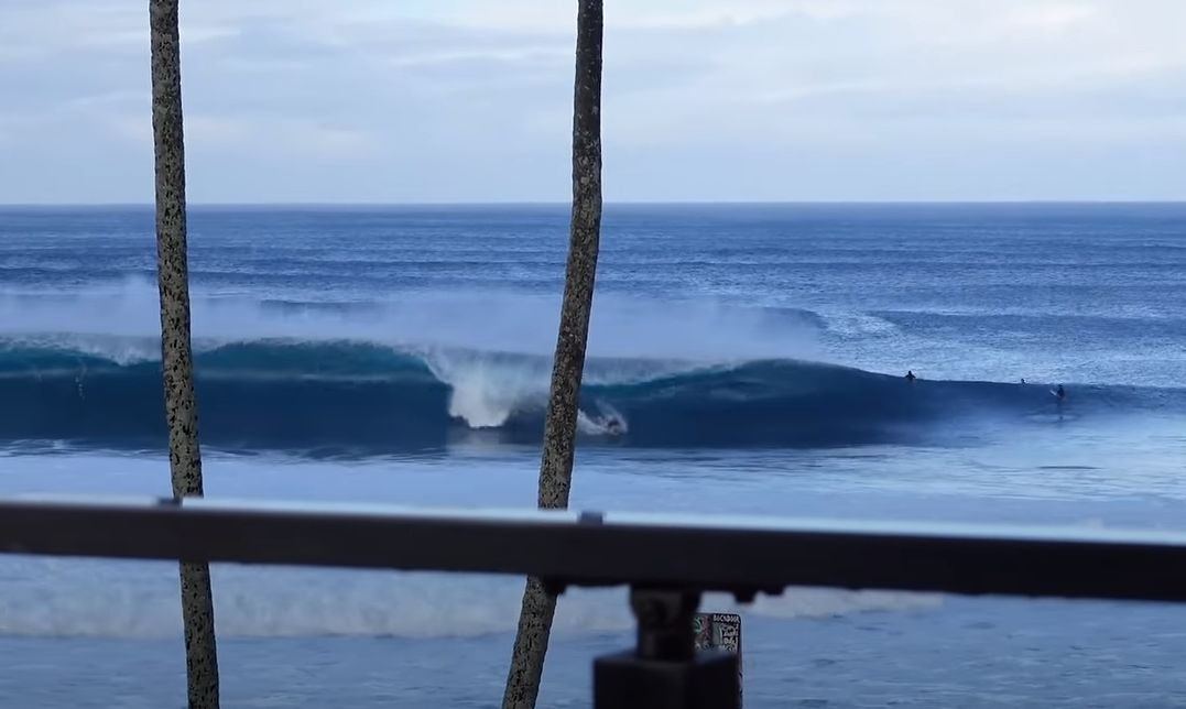 SURFING PIPELINE ON THE MOST CROWDED DAY EVER! | Surf News Network