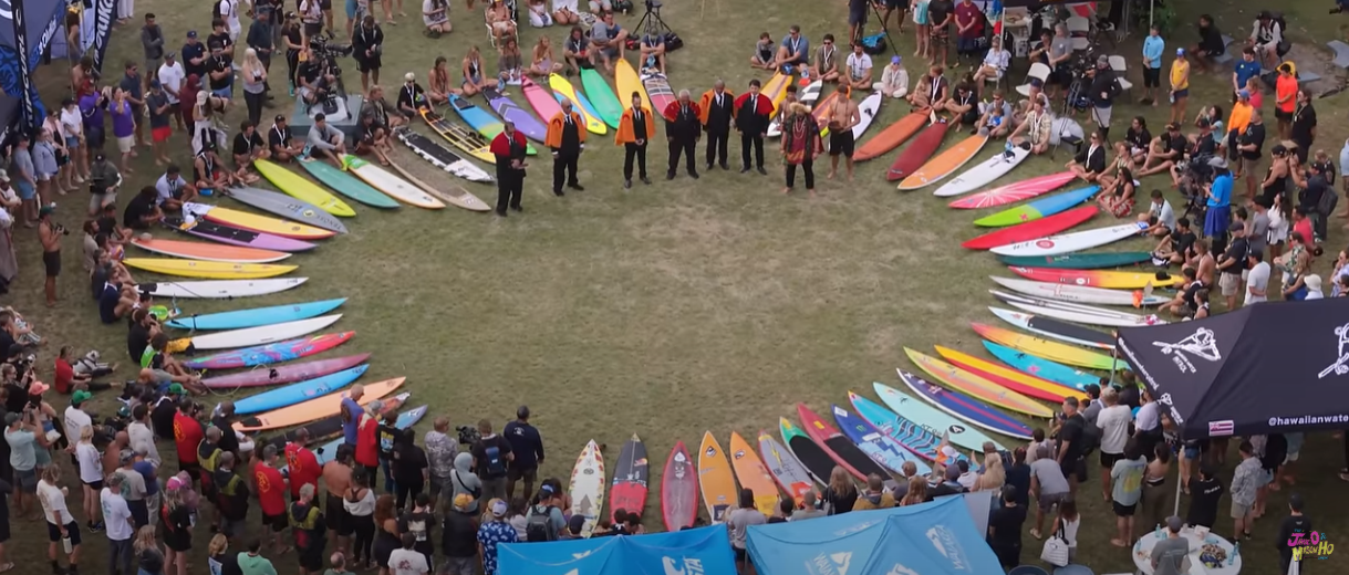 XXL WAIMEA BAY WITH WITH JOHN JOHN FLORENCE / EDDIE AIKAU CEREMONY ...