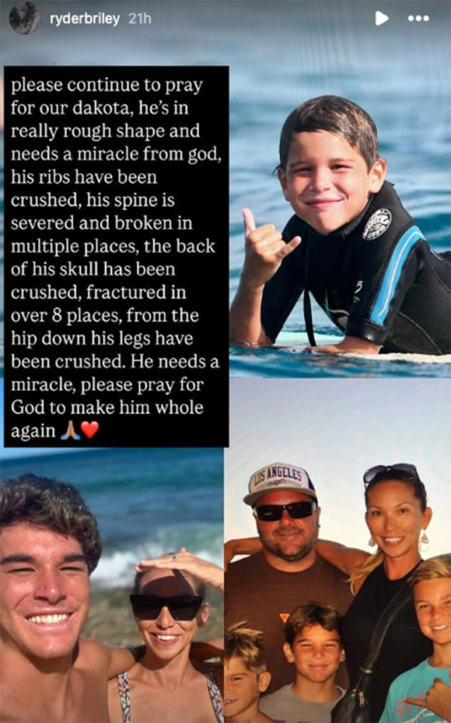 Dakota Briley in critical condition and fighting for his life in the ...