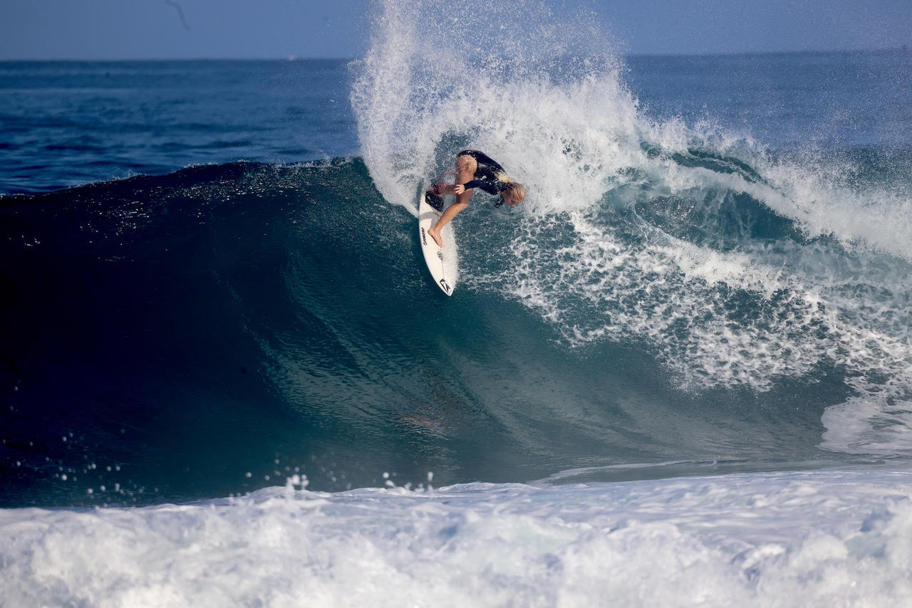 Bettylou Sakura Johnson and Finn McGill HTA HIC Haleʻiwa Pro | Surf ...