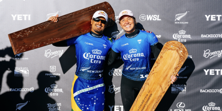 World Champions and Olympic Gold Medalists Carissa Moore and Italo ...
